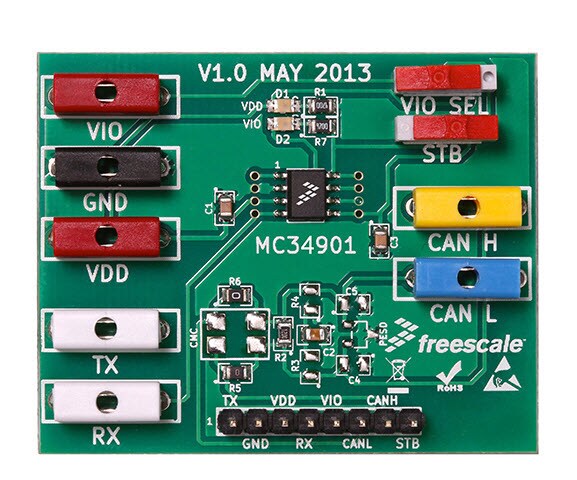 Evaluation Kit - MC34901, High-Speed CAN Transceiver | NXP 半导体