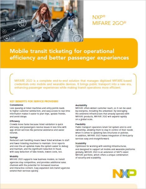 MIFARE 2GO_NXP 半导体