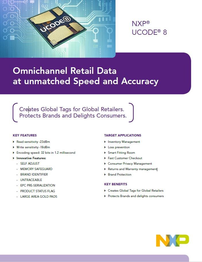 UCODE RAIN RFID (UHF)_NXP 半导体