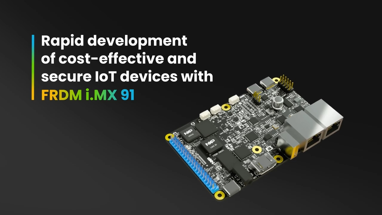 FRDM i.MX 91 Development Board | NXP 半导体