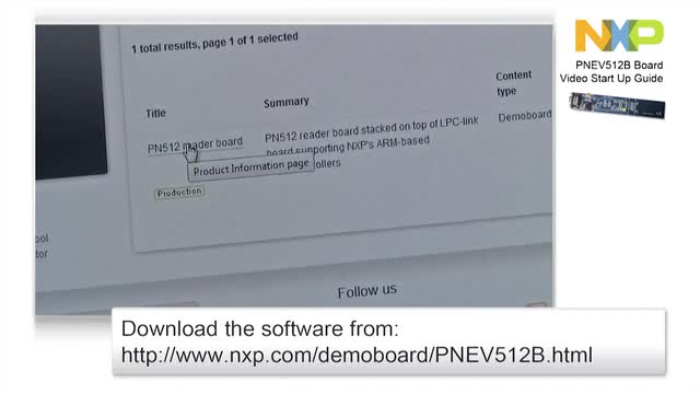 PN512读卡器开发板 | NXP 半导体